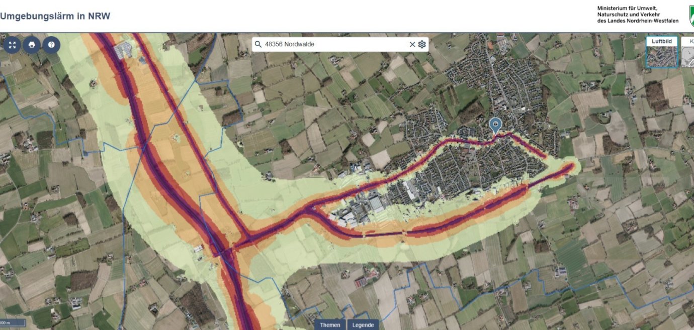 Lärmaktionsplanung Nordwalde | Gemeinde Nordwalde